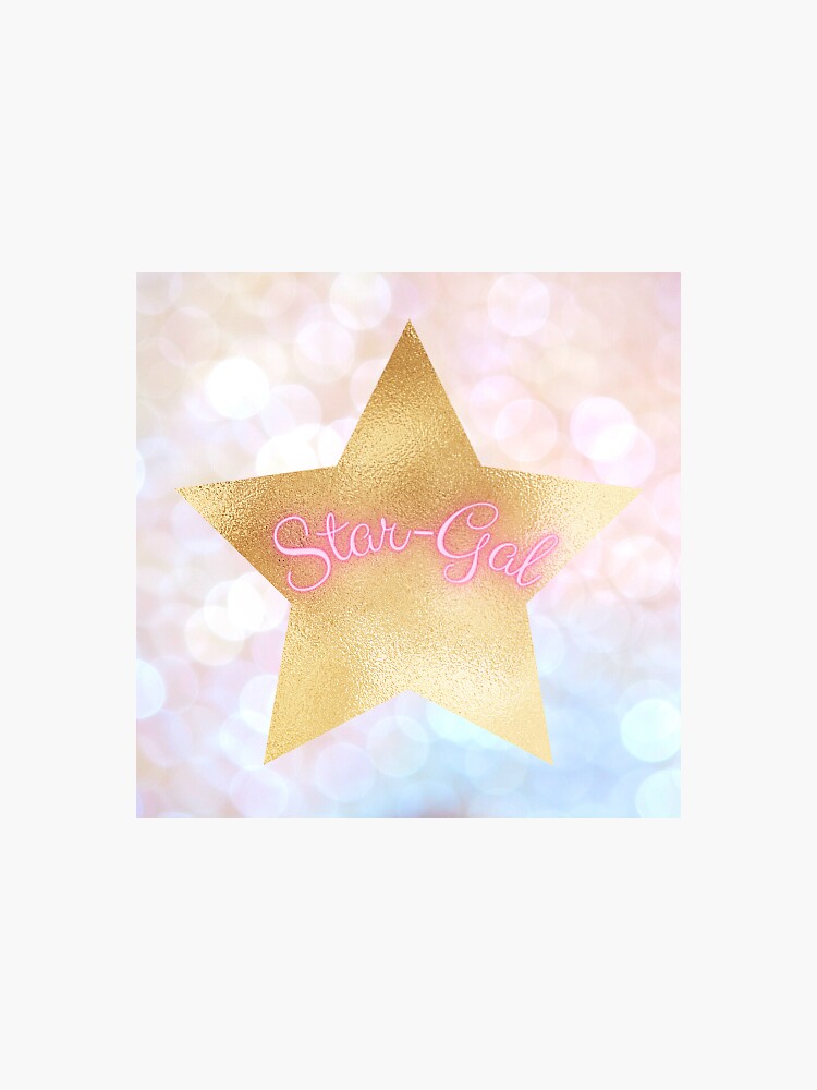 "Star-Gal Logo" Sticker for Sale by Star-Gal | Redbubble