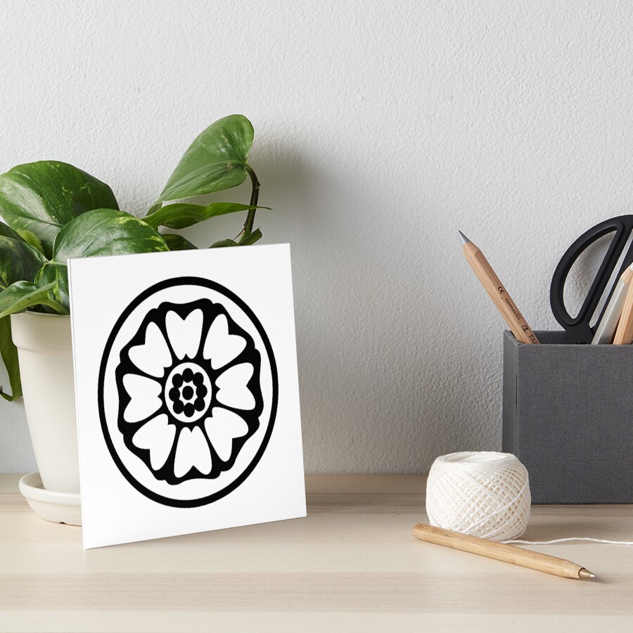 "Order Of The White Lotus." Art Board Print by Domines | Redbubble
