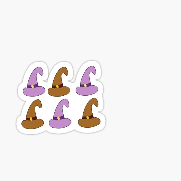 "Witch Hat" Sticker for Sale by MariaBlue | Redbubble