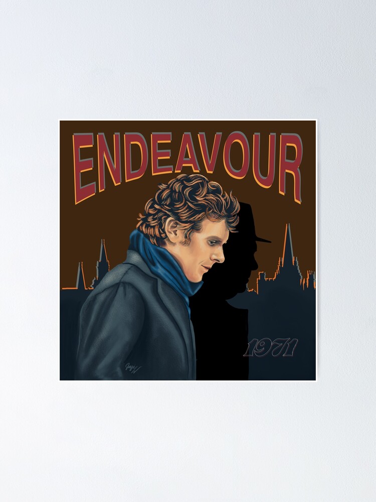 "Endeavour 1971" Poster for Sale by JaqiW | Redbubble