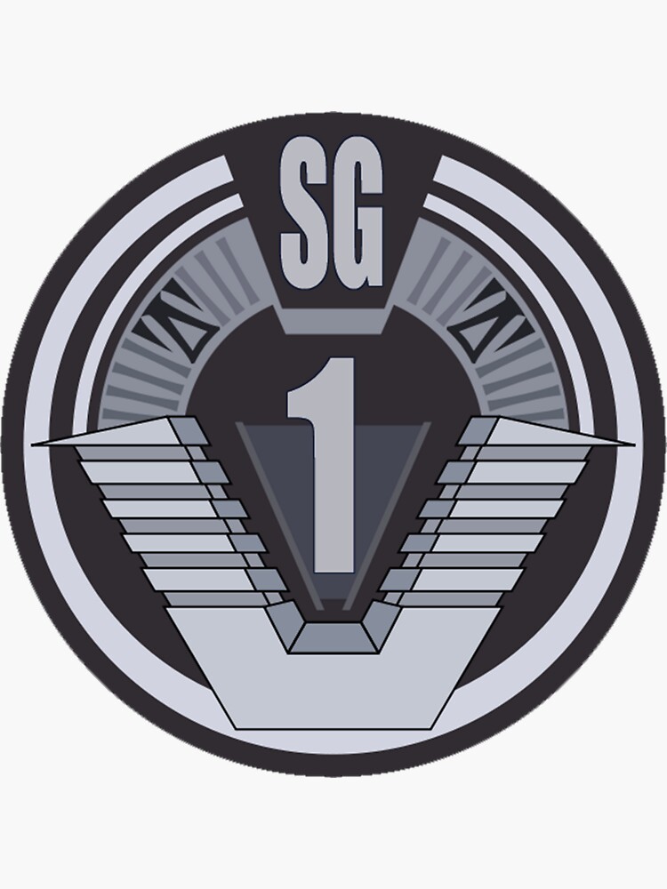 "Stargate SG-1 badge" Sticker for Sale by kerchow | Redbubble