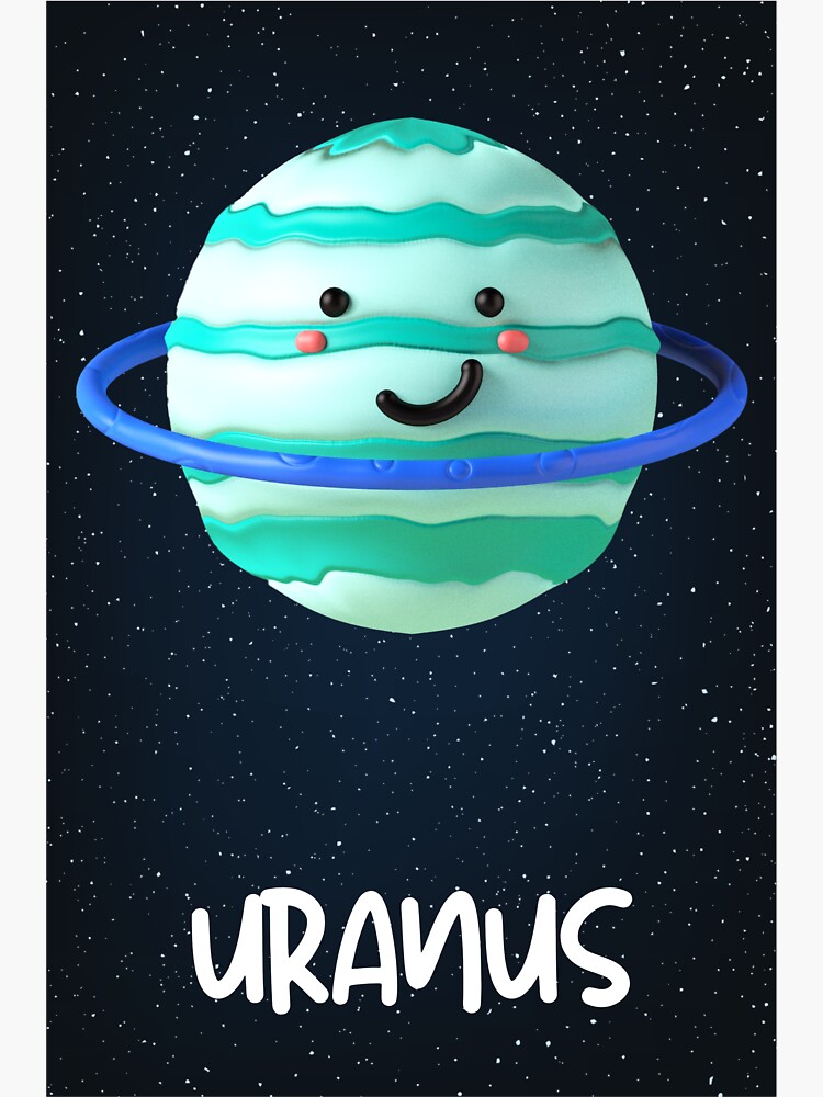 "Uranus" Sticker for Sale by MixminBellys | Redbubble