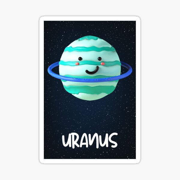 "Uranus" Sticker for Sale by MixminBellys | Redbubble