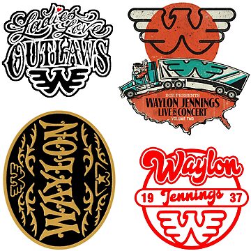 "4 In 1 Pack Waylon" Sticker for Sale by Flexpen | Redbubble
