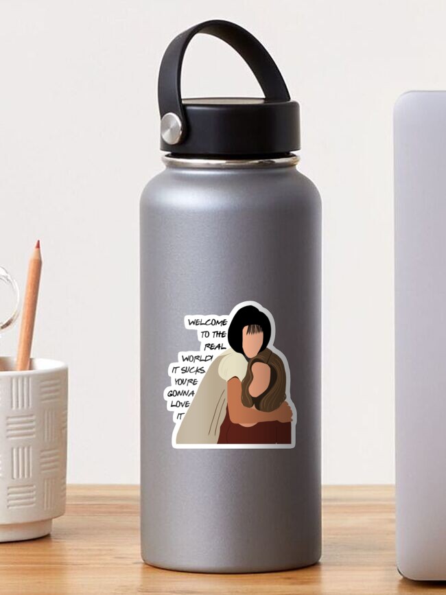 "Welcome to thereal world" Sticker for Sale by darshana96 | Redbubble