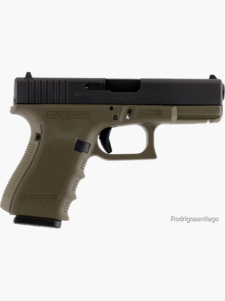 "Glock " Sticker for Sale by Rodrigosantiago | Redbubble