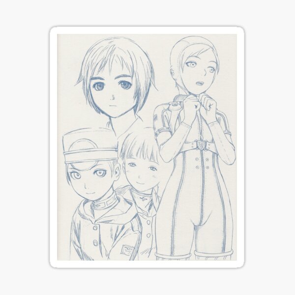 "Range Murata - Last Exile - Spheres Pre Plus Plus" Sticker by ...