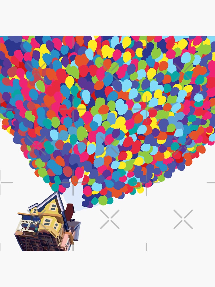 "Up House" Sticker for Sale by vpittore | Redbubble