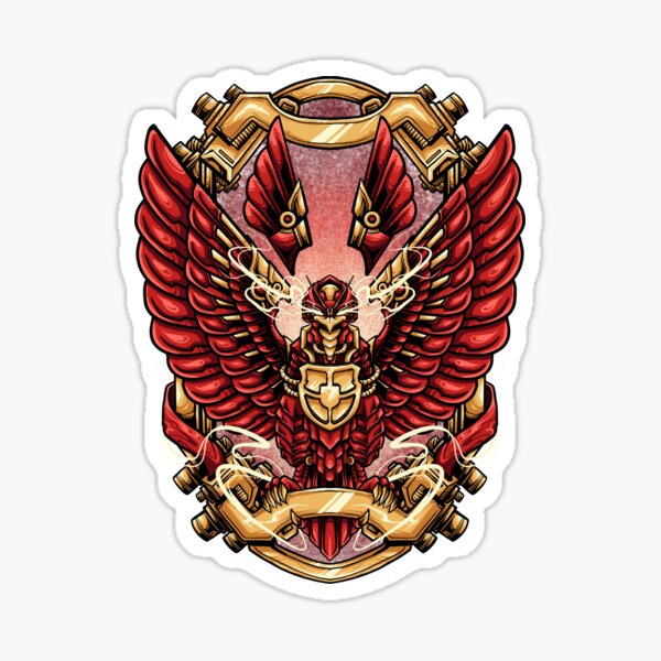 "GARUDA MECHA" Sticker for Sale by NSCgd | Redbubble