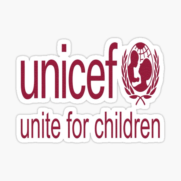 "UNICEF" Sticker by alkobidi | Redbubble