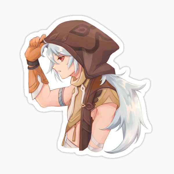 "GENSHIN IMPACT - Razor" Sticker for Sale by catchingsunrays | Redbubble