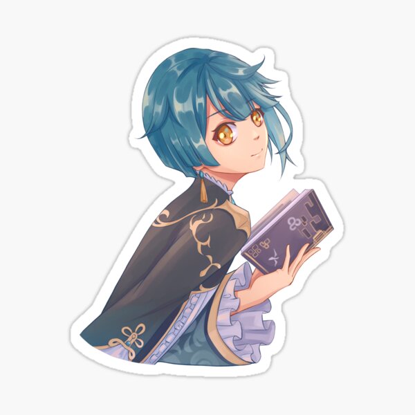 "GENSHIN IMPACT - Xingqiu" Sticker for Sale by catchingsunrays | Redbubble