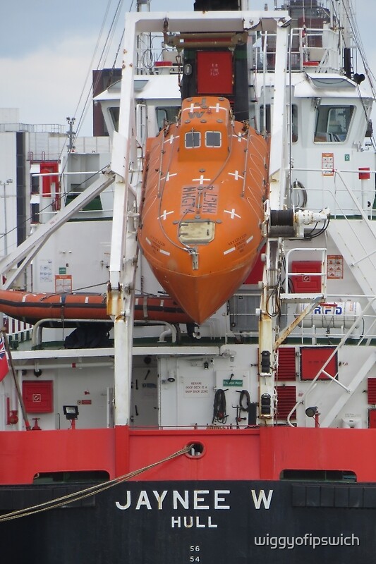 "The Lifeboat, Jaynee W" by wiggyofipswich | Redbubble