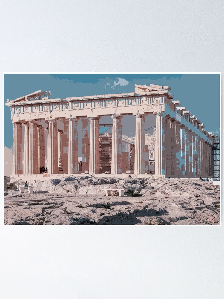 "Parthenon" Poster von lauvadesing | Redbubble