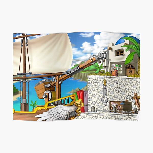 "MapleStory Lith Harbor Nostalgic MMO Scenery" Poster by kawaiicrossing ...