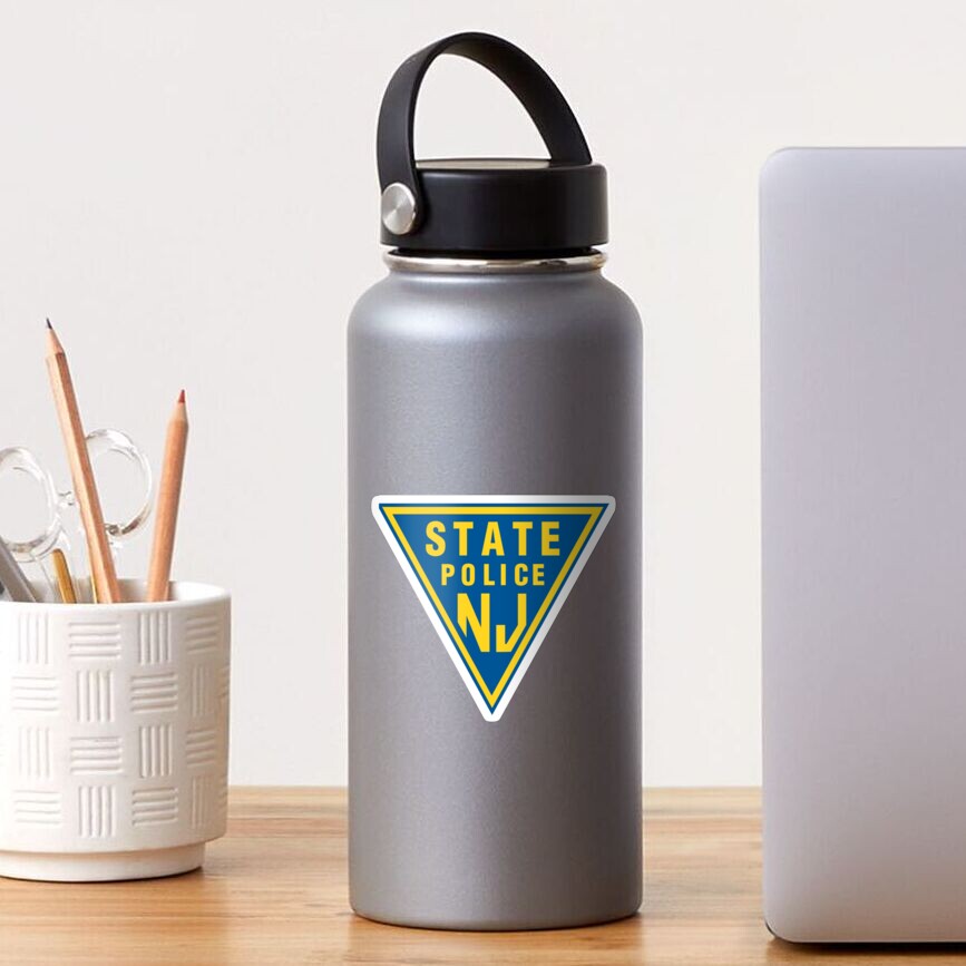 "New Jersey State Police seal " Sticker for Sale by mikoala50 | Redbubble