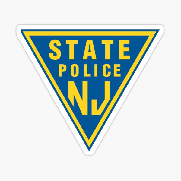"New Jersey State Police seal " Sticker for Sale by mikoala50 | Redbubble