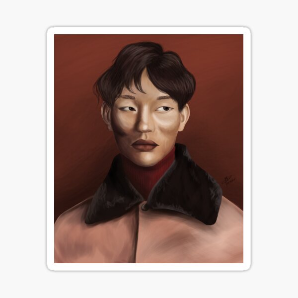 "A Man" Sticker for Sale by Marta-K- | Redbubble