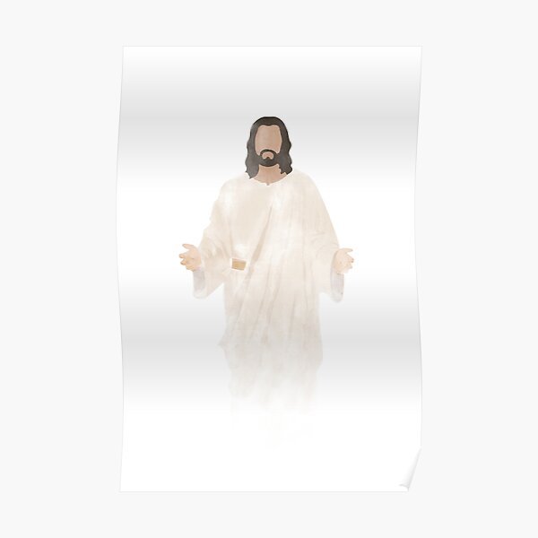 "Jesus Faceless Poster, LDS Art" Poster for Sale by andienhuynh | Redbubble