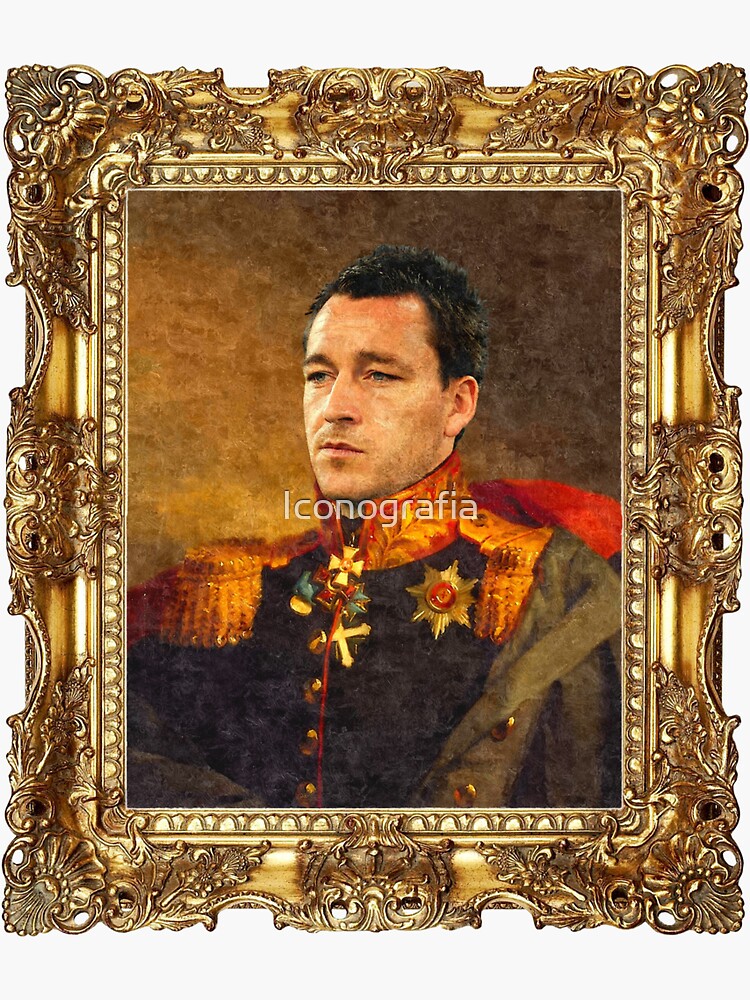 "John Terry" Sticker for Sale by Iconografia | Redbubble