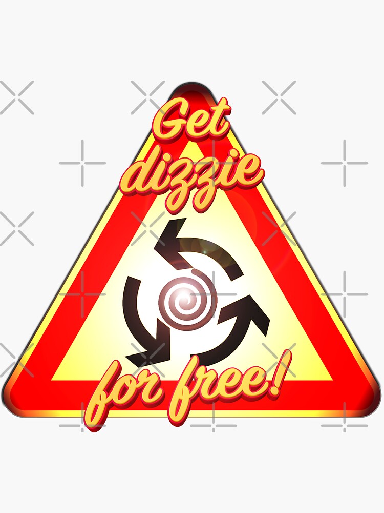 "ROUNDABOUT" Sticker for Sale by Klementsen | Redbubble