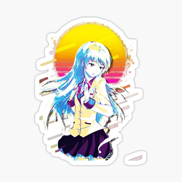 "Angel Beats! - Kanade Tachibana " Sticker for Sale by JeffreyTaylo ...