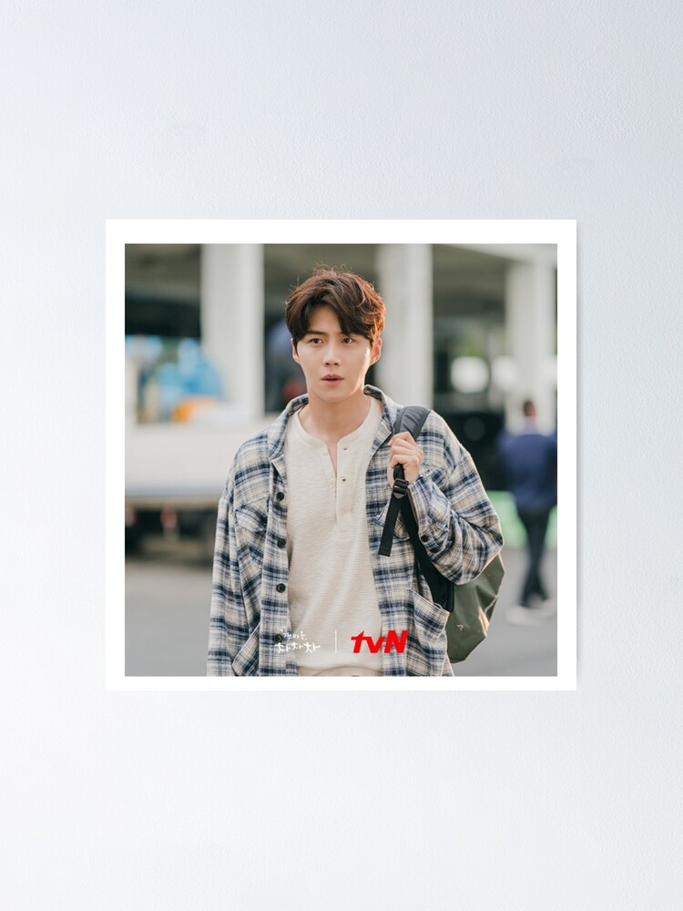 "Hometown Cha-Cha-Cha Kim Sun Ho Poster" Poster for Sale by SmileCity ...