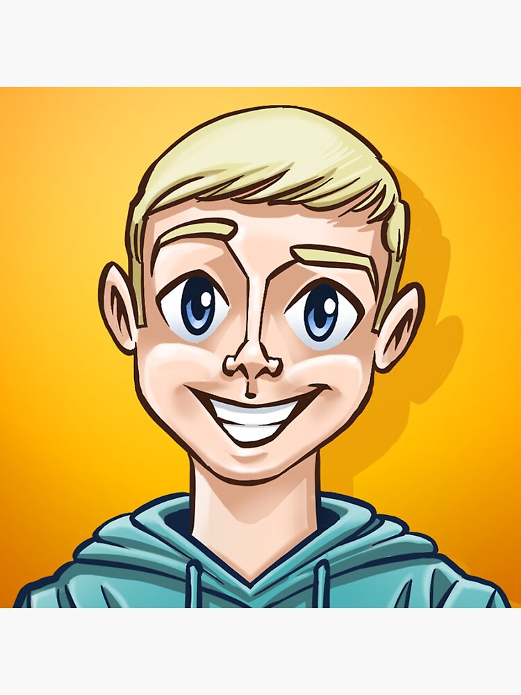 "Michou Logo Youtube" Sticker for Sale by telecritique | Redbubble