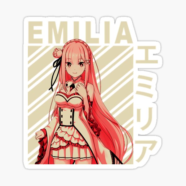 "Emilia " Sticker for Sale by JeffreyTaylo | Redbubble
