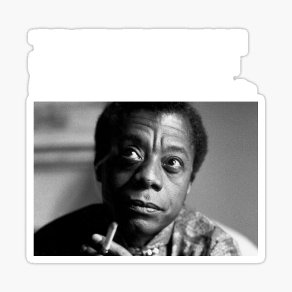 "james baldwin" Sticker for Sale by FionaMatthews | Redbubble