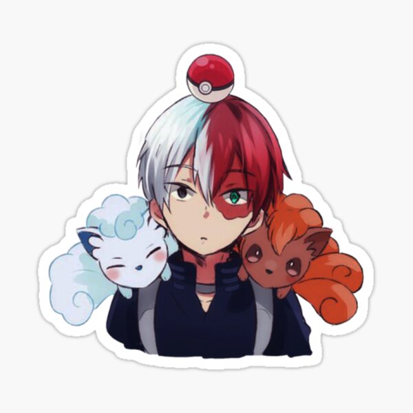 "My Hero Academia - Shoto Todoroki " Sticker for Sale by Akanyah ...