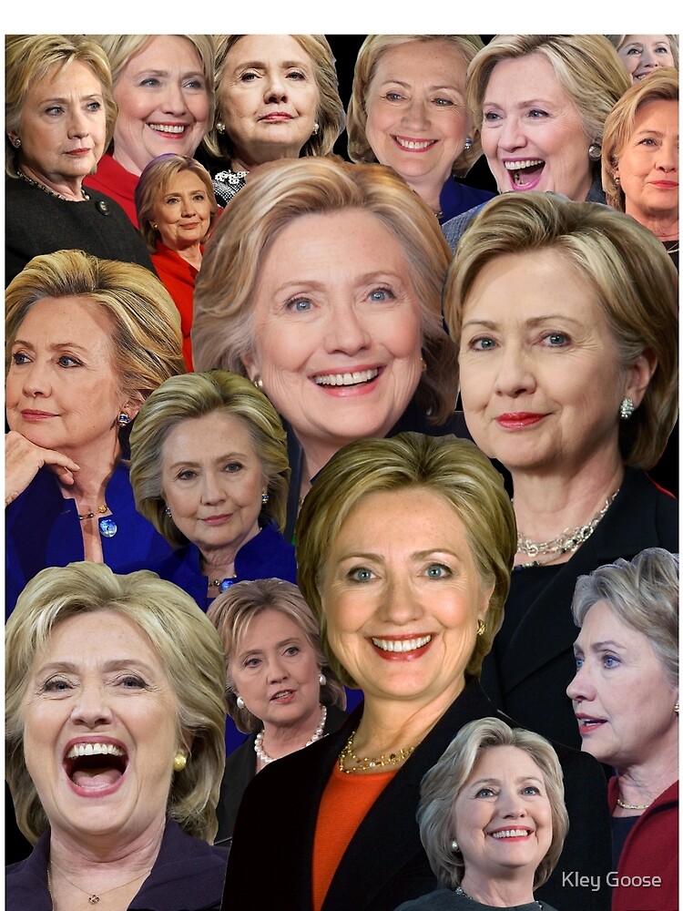 "Hillary Clinton Collage" T-shirt for Sale by oison75 | Redbubble ...