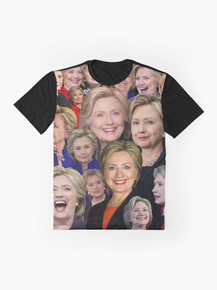 "Hillary Clinton Collage" T-shirt for Sale by oison75 | Redbubble ...