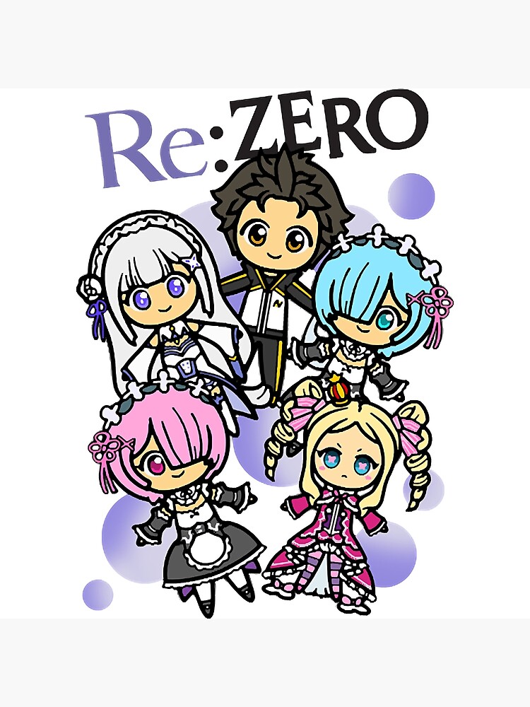 "RE ZERO " Poster by RonaldWatson | Redbubble