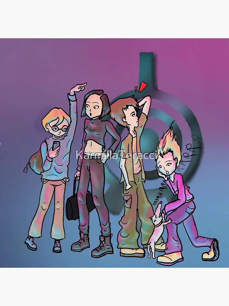 "Code Lyoko Lyoko warriors" Sticker for Sale by KarmillaTeracci | Redbubble
