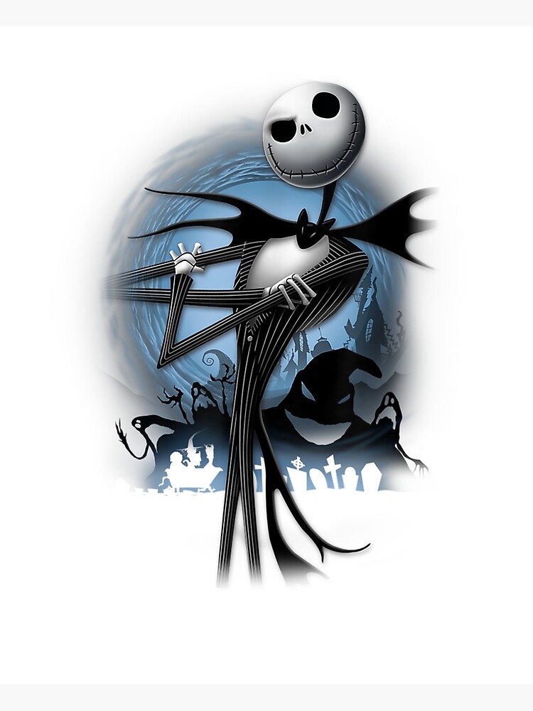"Nightmare Before Christmas Jack Pose" Art Print for Sale by tubbyfrail ...