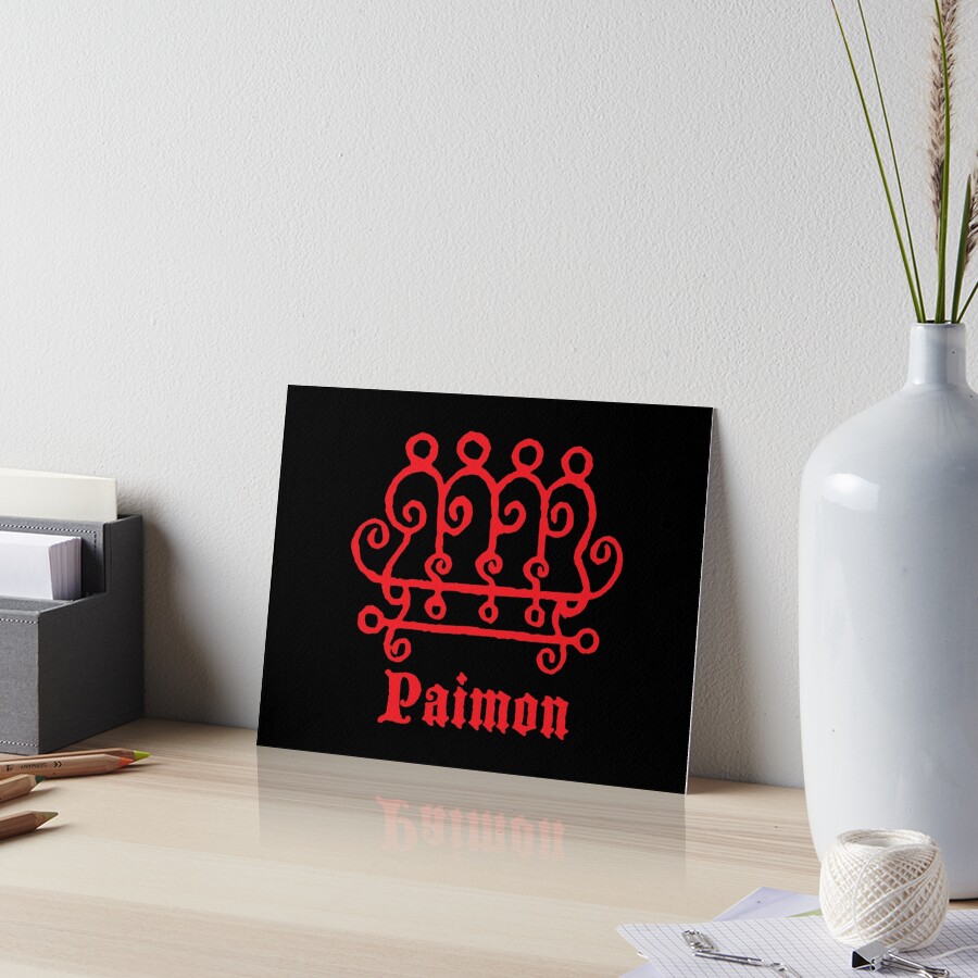 "Seal of Paimon Sigil" Art Board Print for Sale by signsandsymbols ...