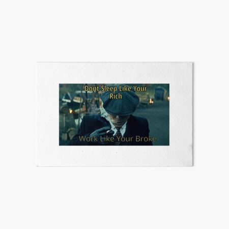 "Peaky Blinders Art" Art Board Print for Sale by MaxGlen | Redbubble