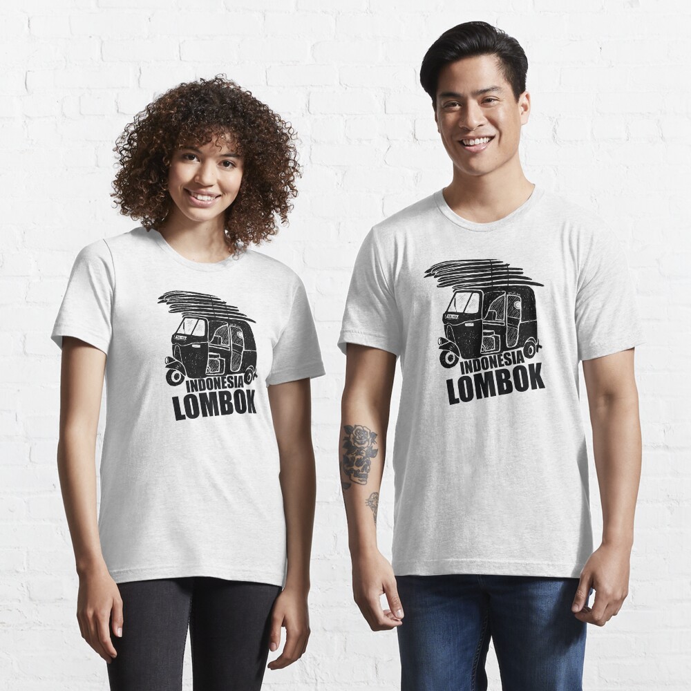 "lombok surf beach Indonesia" T-shirt for Sale by mikoala50 | Redbubble | lombok t-shirts ...