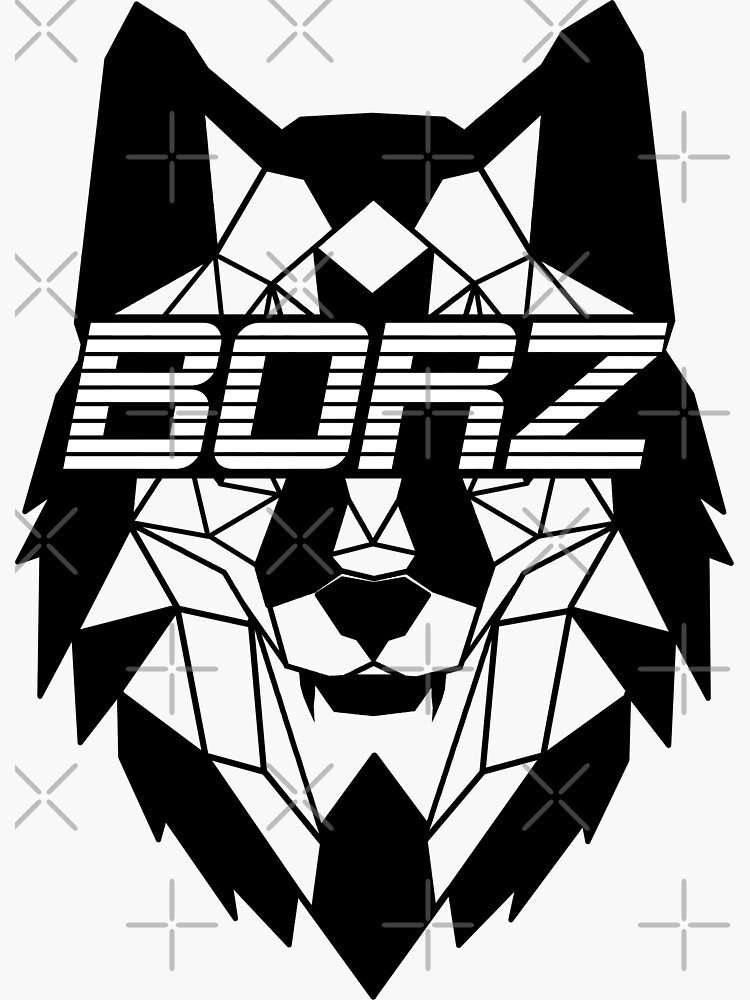 "BLACKOUT CHECHEN BORZ" Sticker for Sale by GLAVA95 | Redbubble