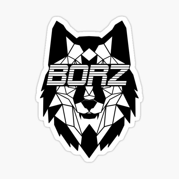 "BLACKOUT CHECHEN BORZ" Sticker for Sale by GLAVA95 | Redbubble