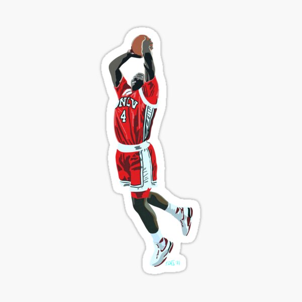 "College Legends - LJ " Sticker by edrakephoto | Redbubble