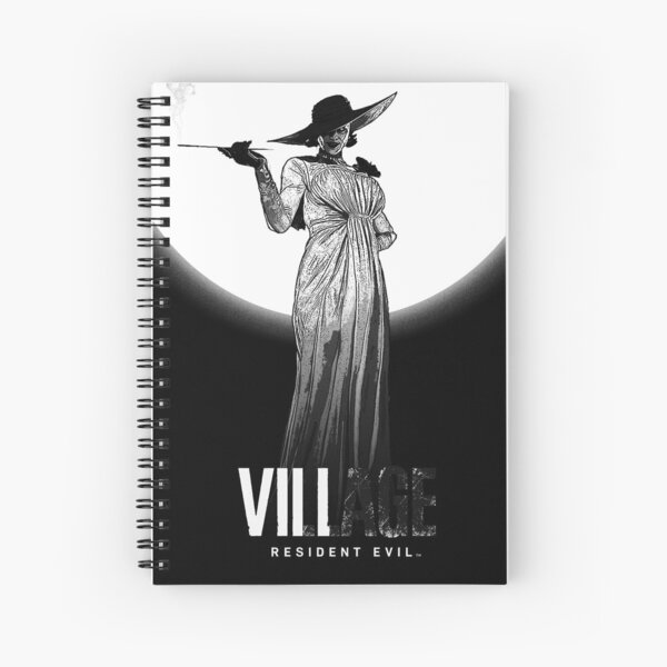 "Resident Evil Village / Lady Dimitrescu" Spiral Notebook for Sale by ...