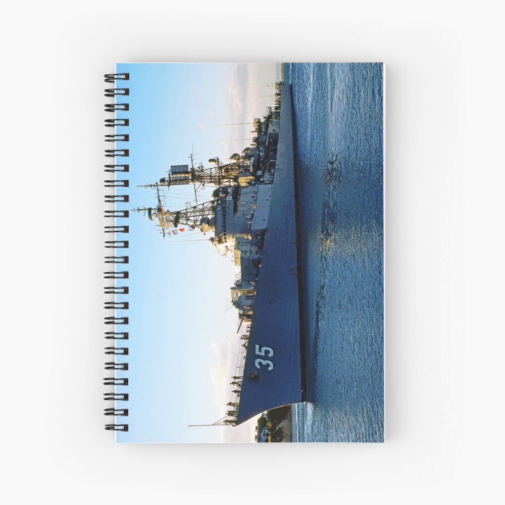 "USS MITSCHER (DDG-35) SHIP'S STORE" Spiral Notebook for Sale by ...
