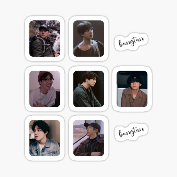 "BTS aesthetic sticker pack" Sticker for Sale by BCCOLLECTION | Redbubble