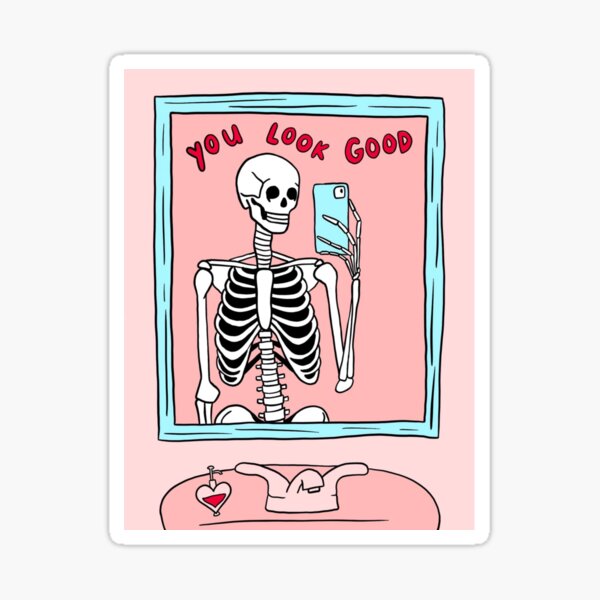 "You look good" Sticker for Sale by Keny13 | Redbubble