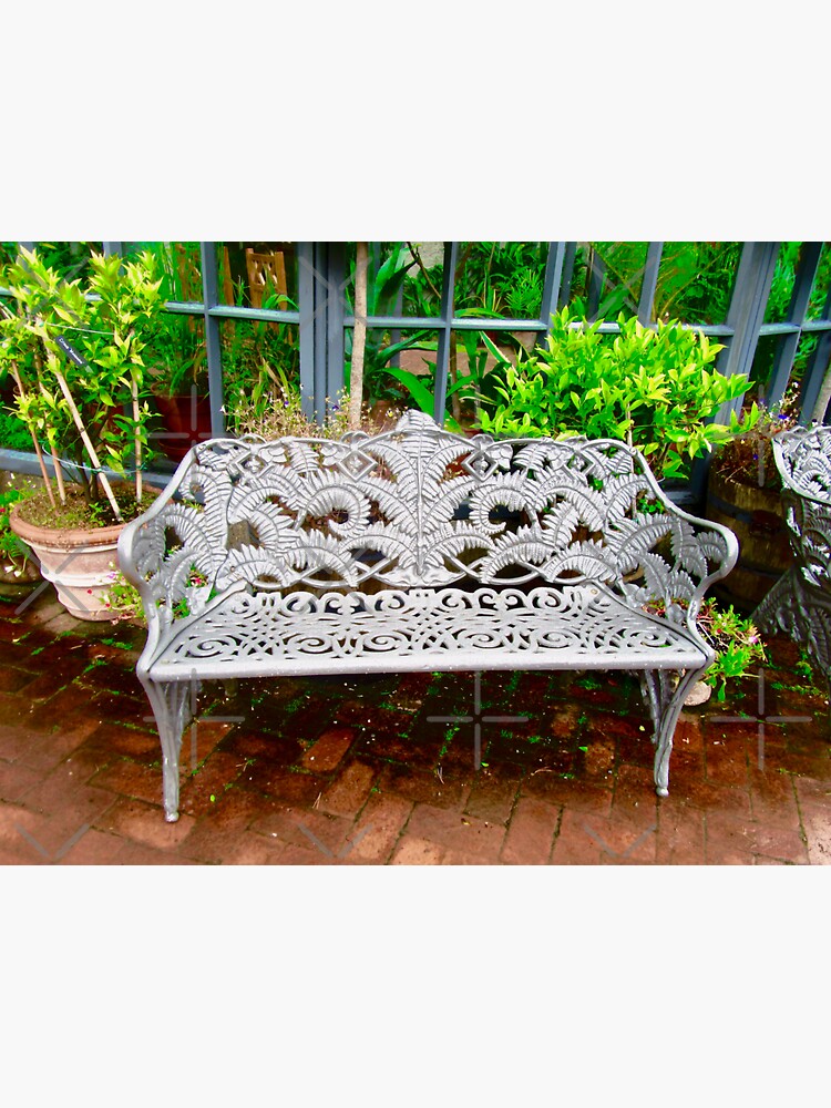 "Elaborate bench" Sticker for Sale by Shulie1 | Redbubble