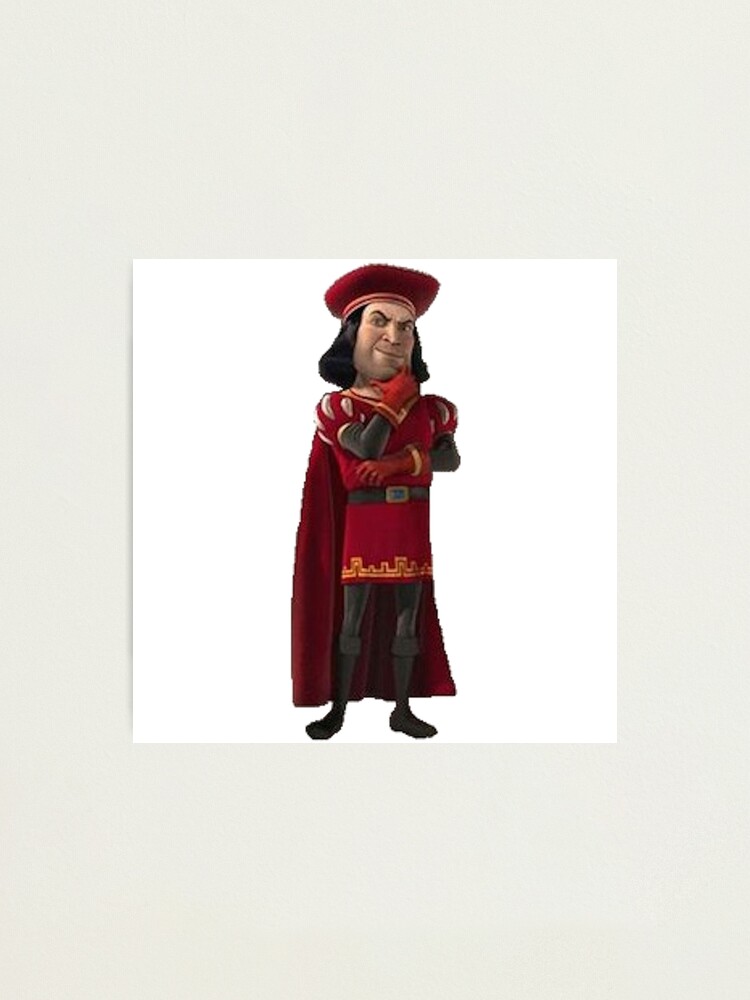 Lámina fotográfica «Lord Farquaad: Lo último» de spicyarmpit | Redbubble