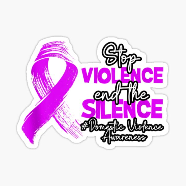 "Stop Violence End The Silence - Domestic Violence Awareness Tank Top ...