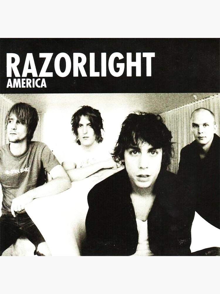 "Razorlight - America" Poster for Sale by amarques2d | Redbubble